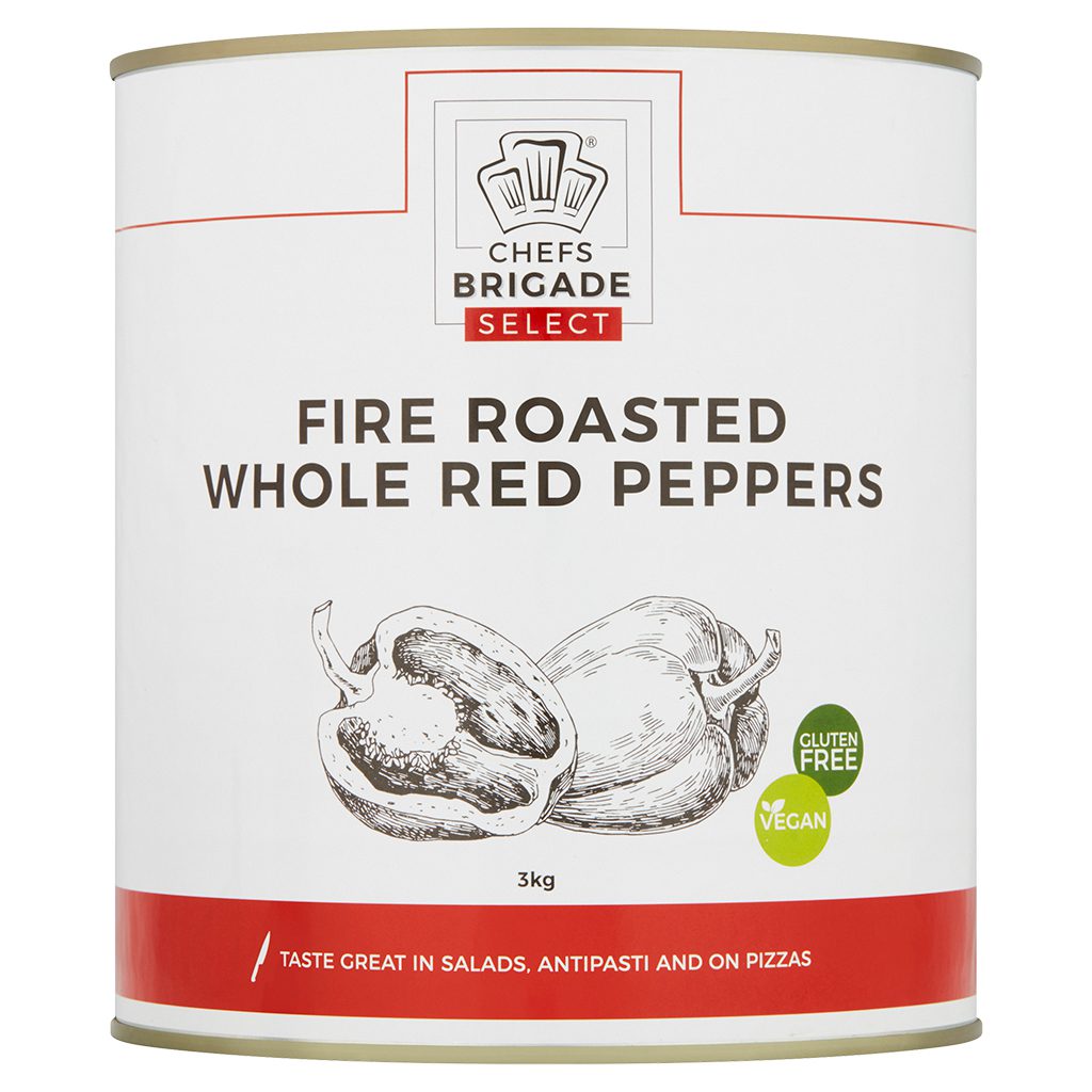 Buy Chefs Brigade® Fire Roasted Red Peppers from Leathams online food ...