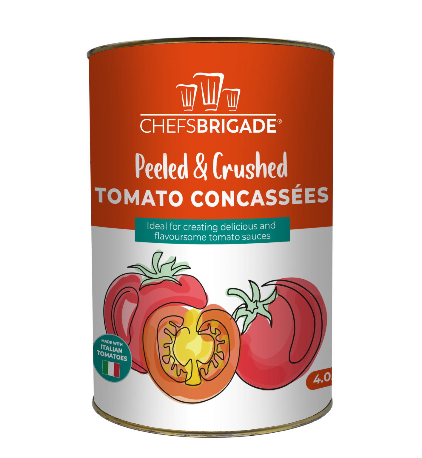 Buy Chefs Brigade® Tomato Concasses from Leathams online food suppliers.